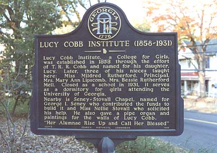 Lucy Cobb Institute (1858-1931) - Georgia Historical Society