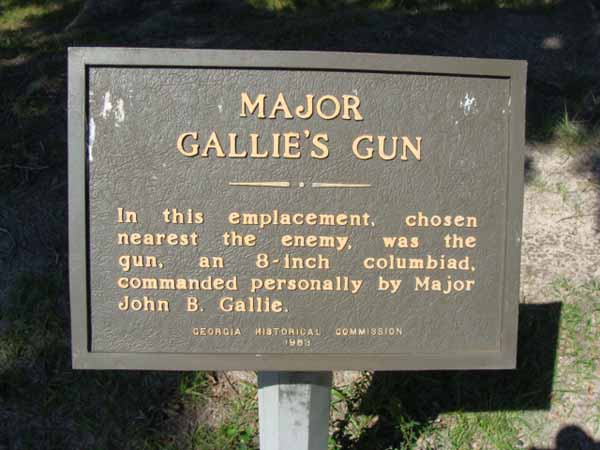 Major Gallie's Gun - Georgia Historical Society