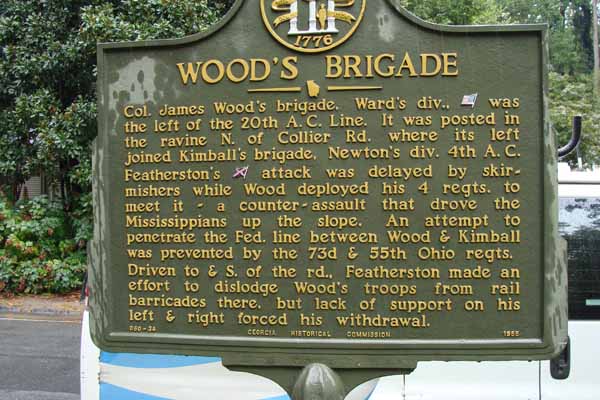 Wood's Brigade - Georgia Historical Society