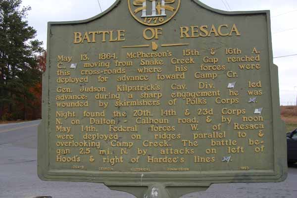 Battle of Resaca (Gordon County) - Georgia Historical Society