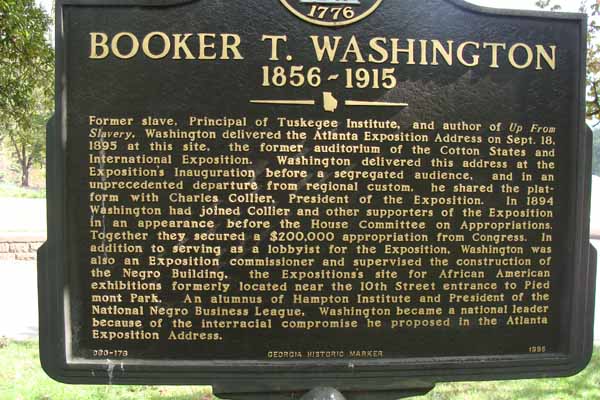 Booker T. Washington (1856-1915) - Georgia Historical Society