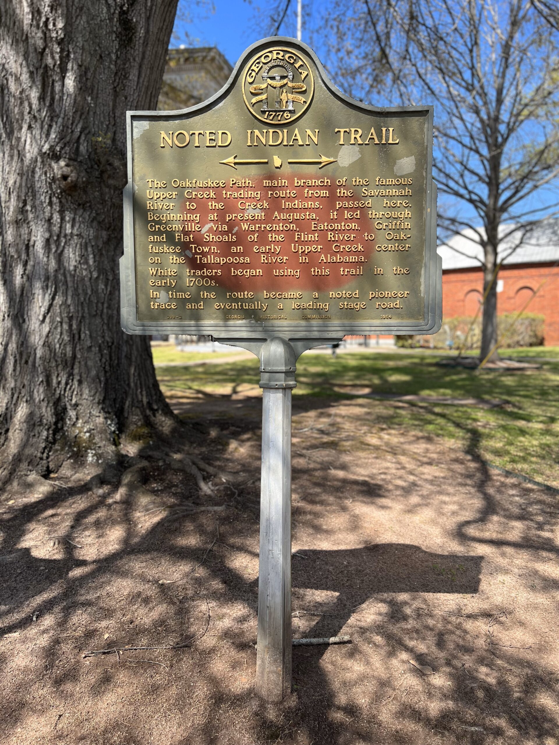 Noted Indian Trail - Georgia Historical Society