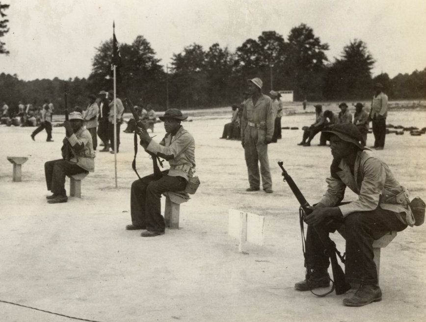 Richard Bowers Oliver Collection of Camp Wheeler Photographs - Georgia ...