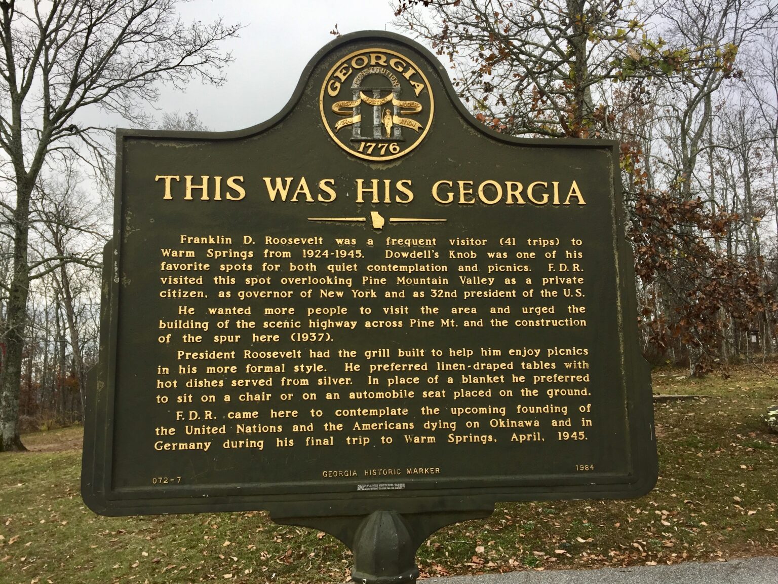 "This Was His Georgia" - Georgia Historical Society