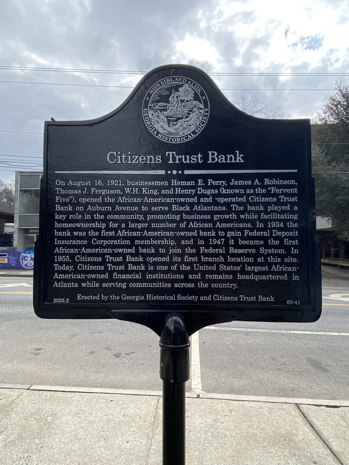 Citizens Trust Bank - Georgia Historical Society