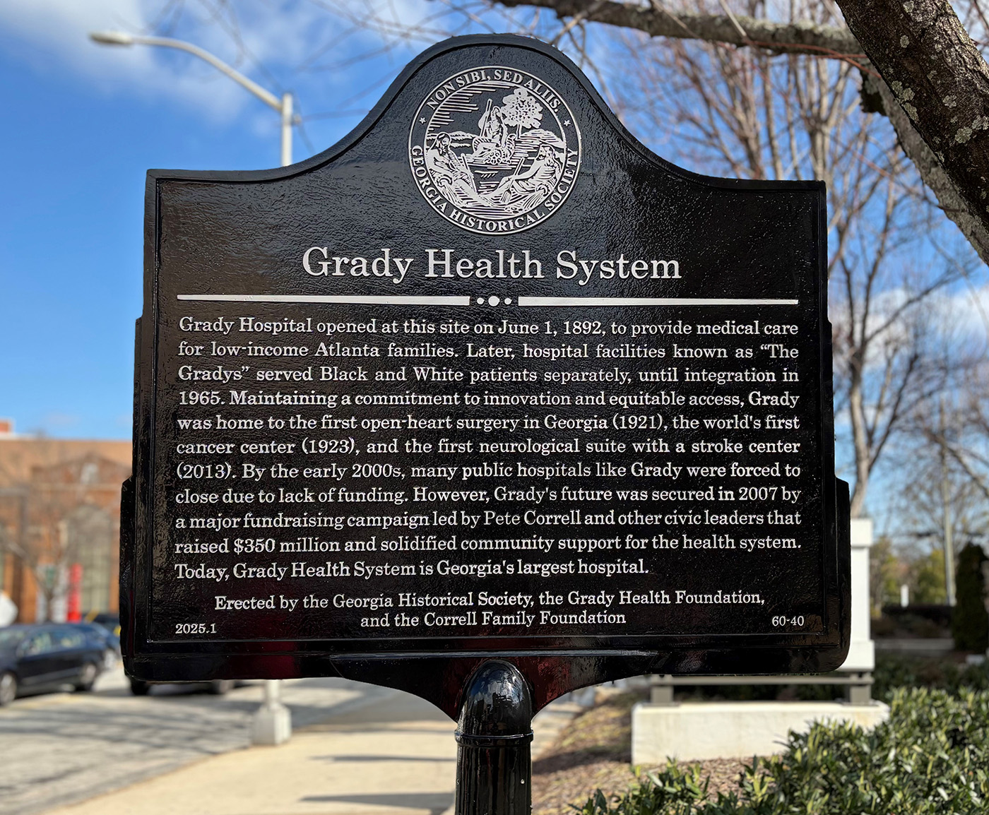Georgia Historical Society Dedicates New Historical Marker About Grady ...