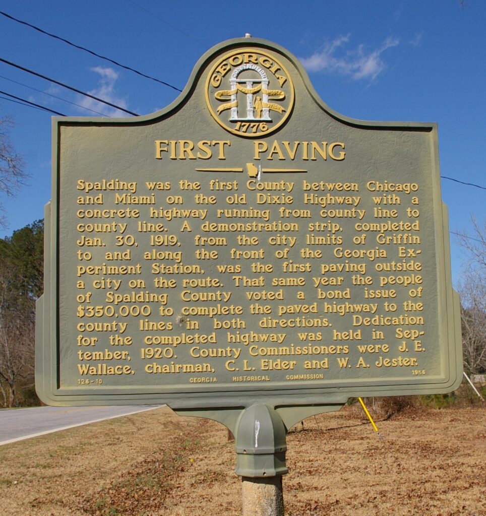 First Paving - Georgia Historical Society