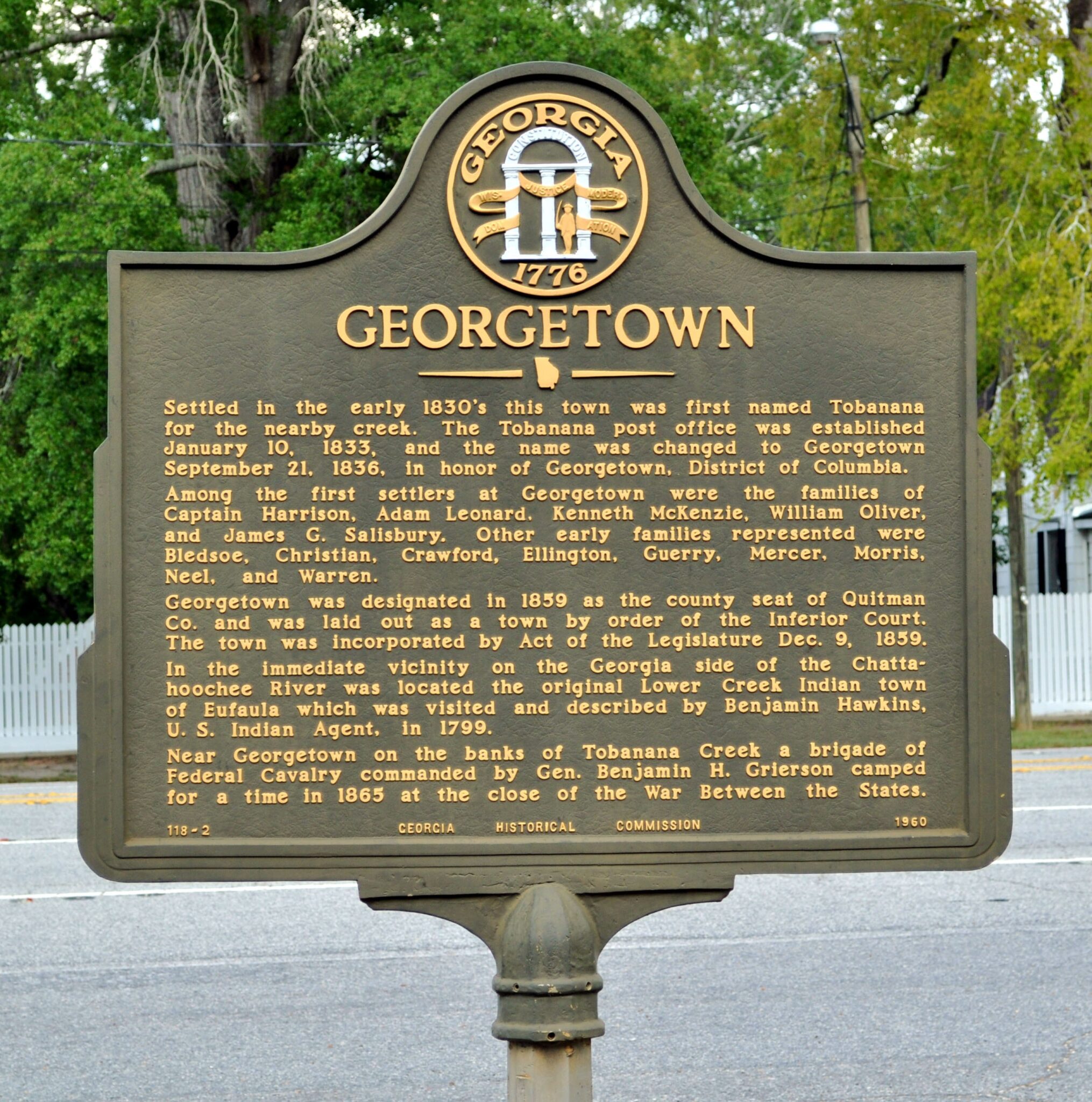 Georgetown - Georgia Historical Society