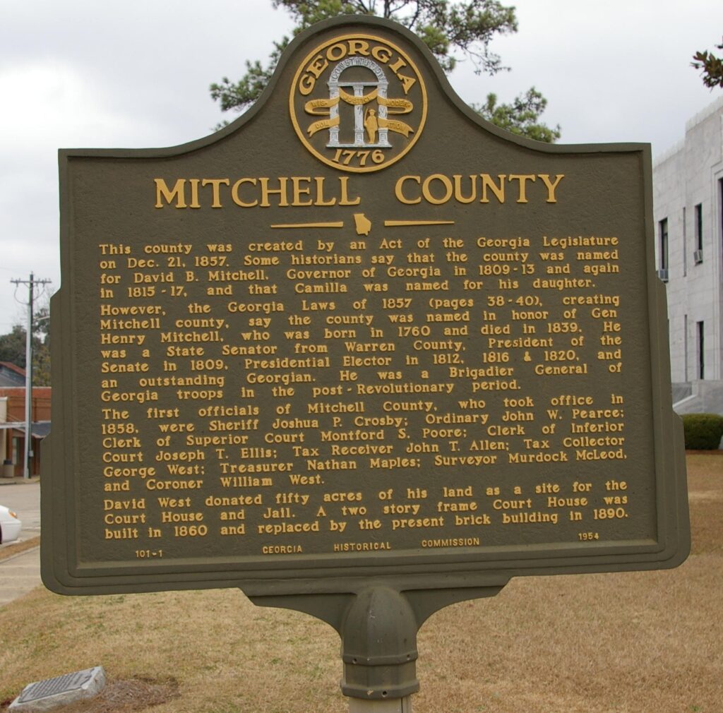 Mitchell County - Georgia Historical Society
