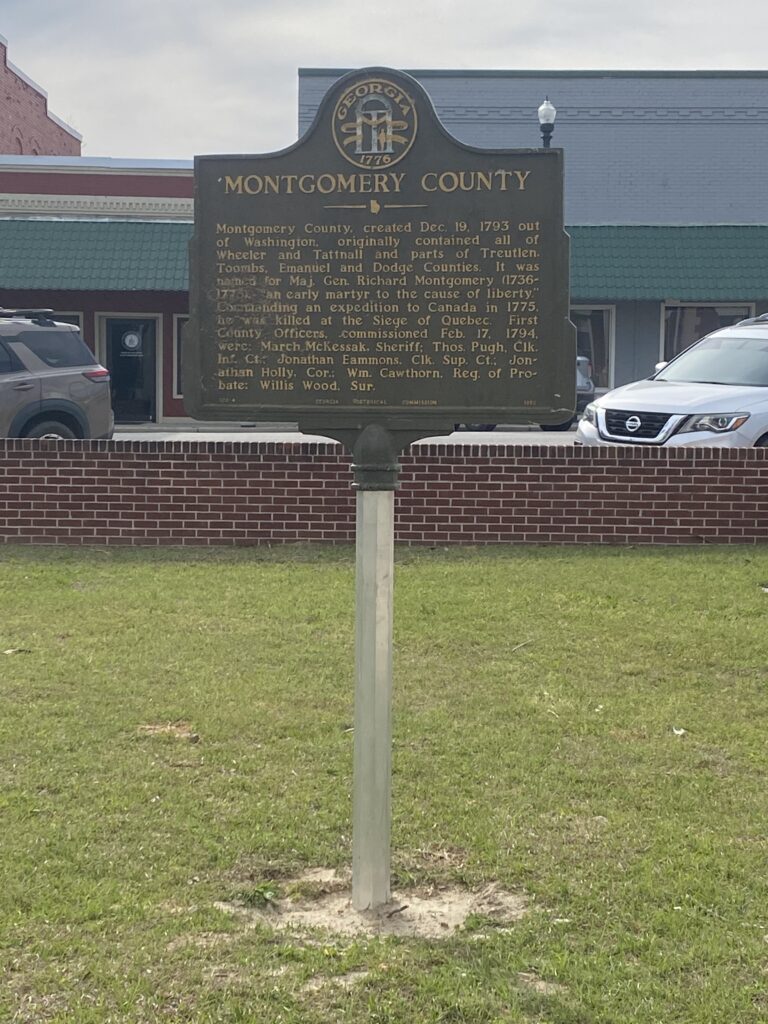 Montgomery County - Georgia Historical Society