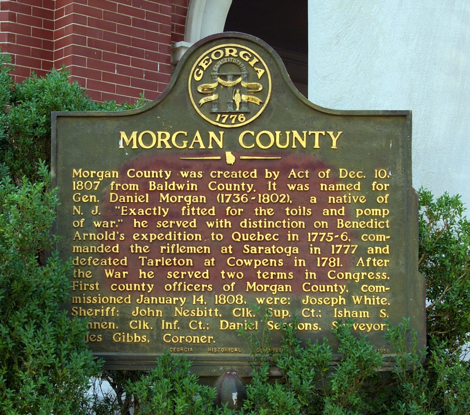 Morgan County - Georgia Historical Society