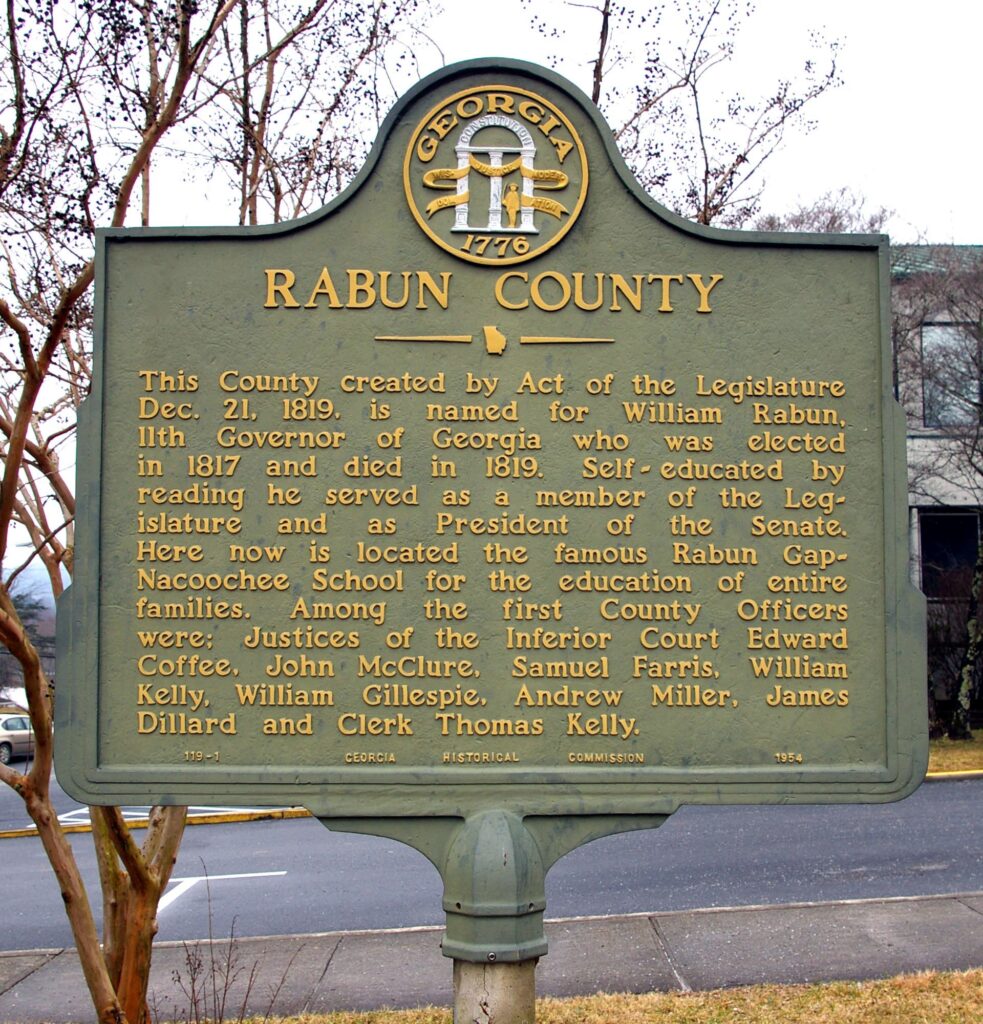Rabun County - Georgia Historical Society