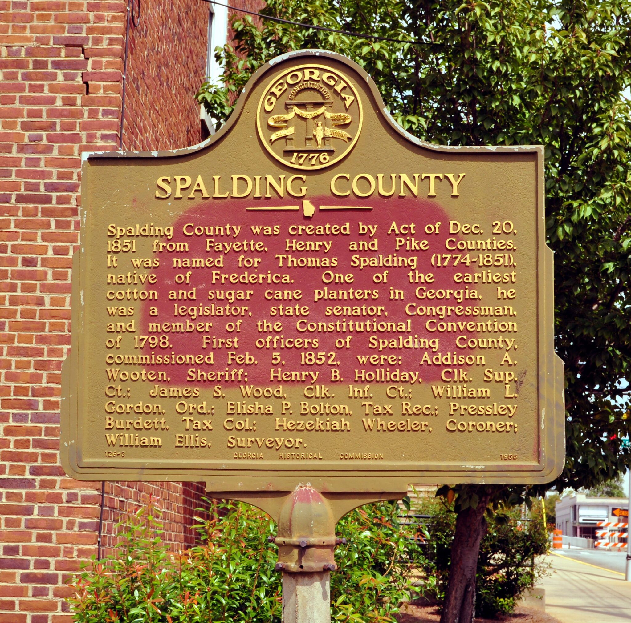 Spalding County - Georgia Historical Society