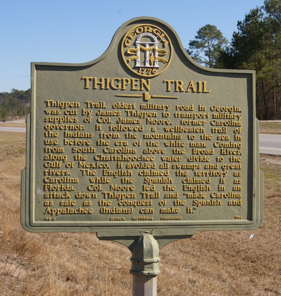Thigpen Trail - Georgia Historical Society