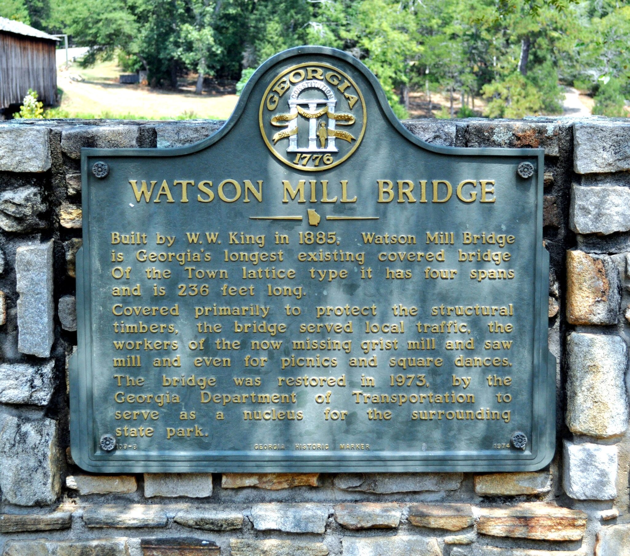 Watson Mill Bridge - Georgia Historical Society