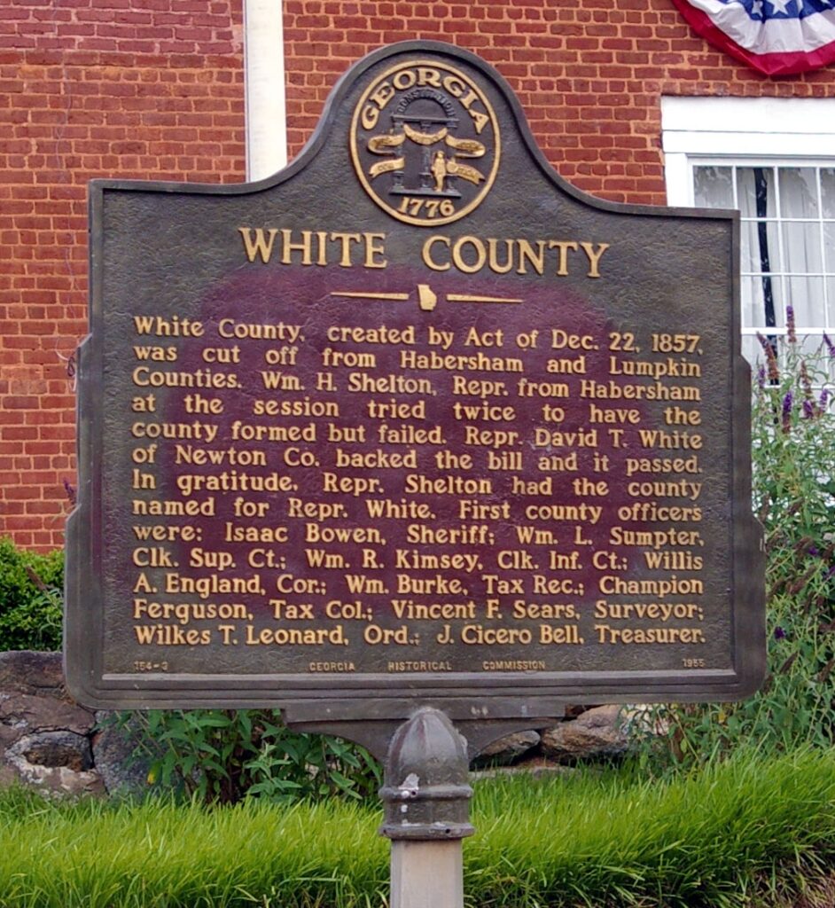 White County - Georgia Historical Society