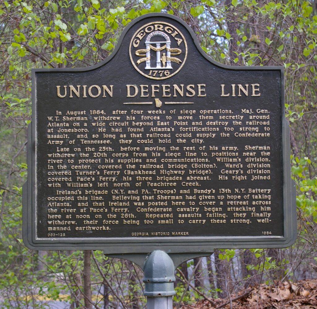 Union Defense Line - Georgia Historical Society