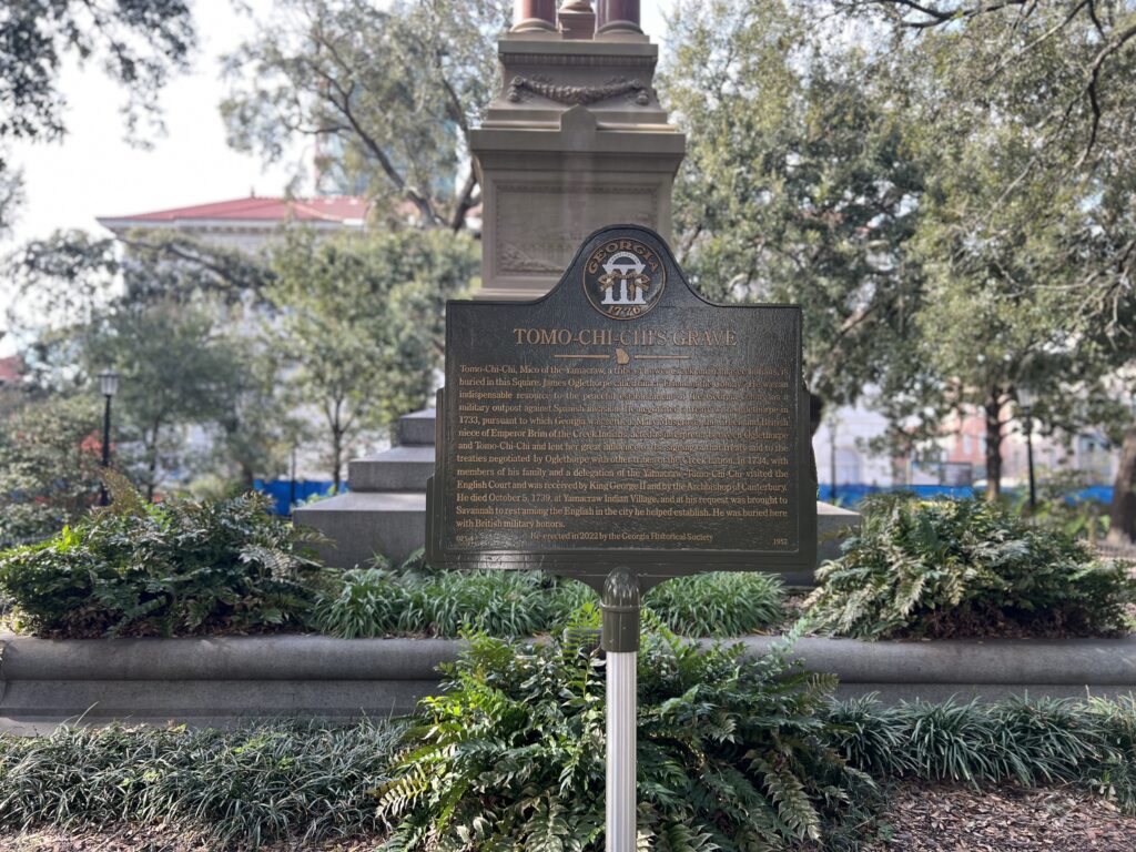 Tomo-Chi-Chi's Grave - Georgia Historical Society